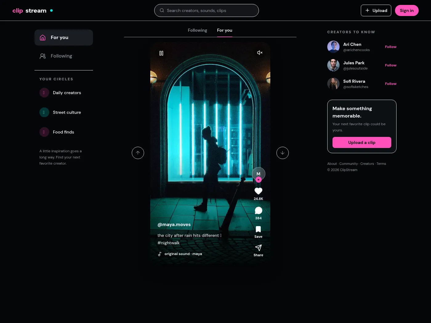 ClipStream