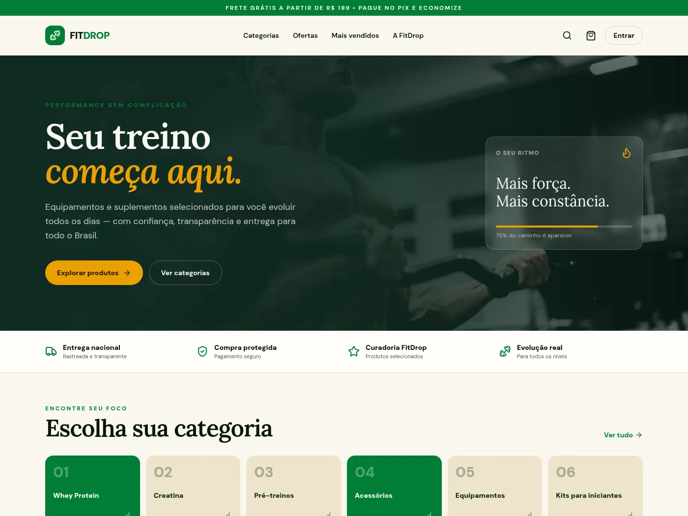 FitDrop Brasil Store