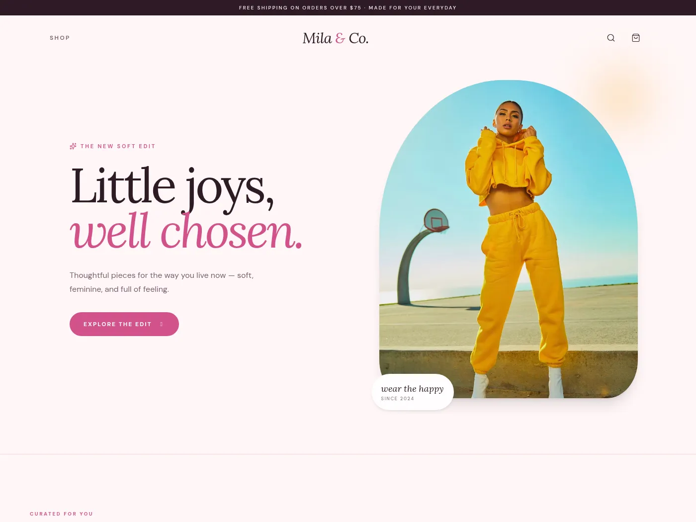 Pastel Chic Catalog