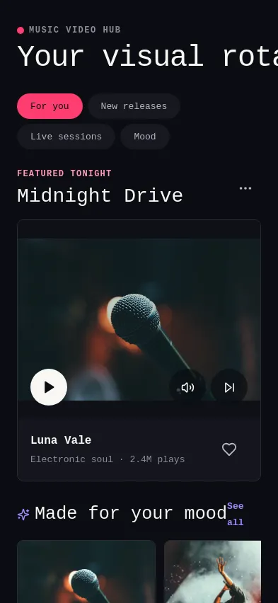 Music Video Hub