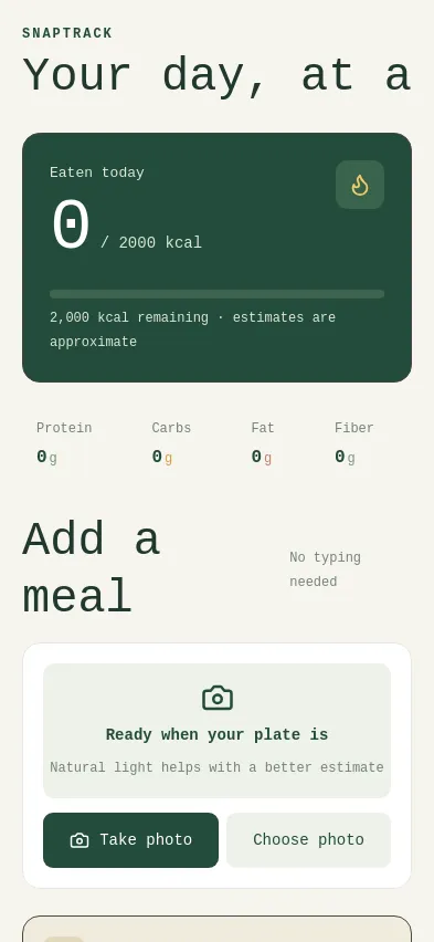 SnapTrack Nutrition