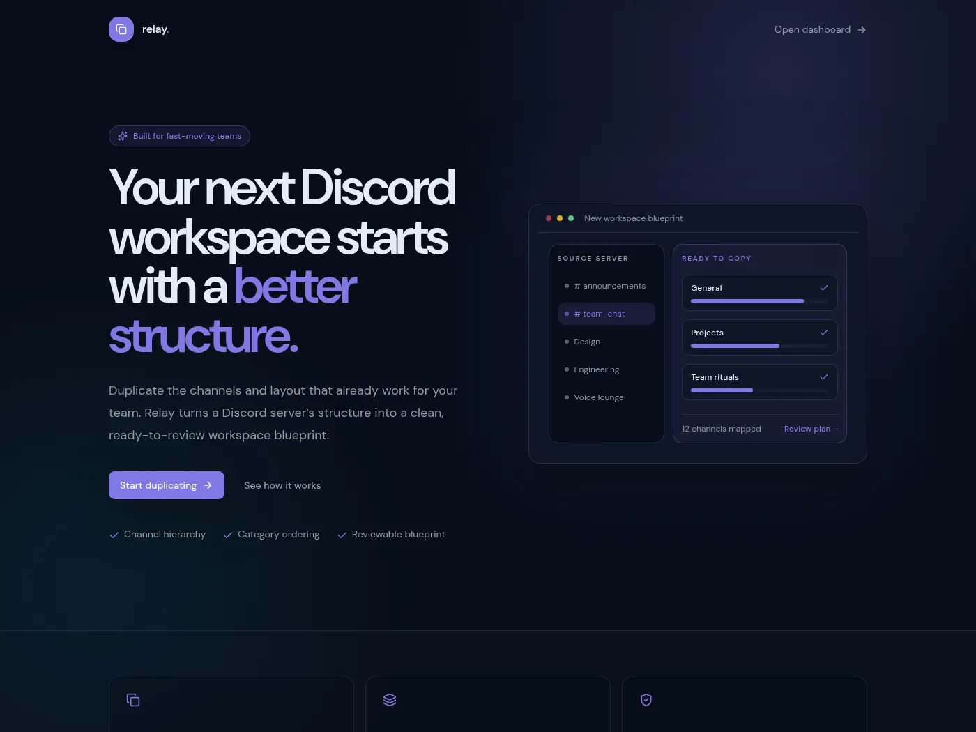 Discord Workspace Duplicator