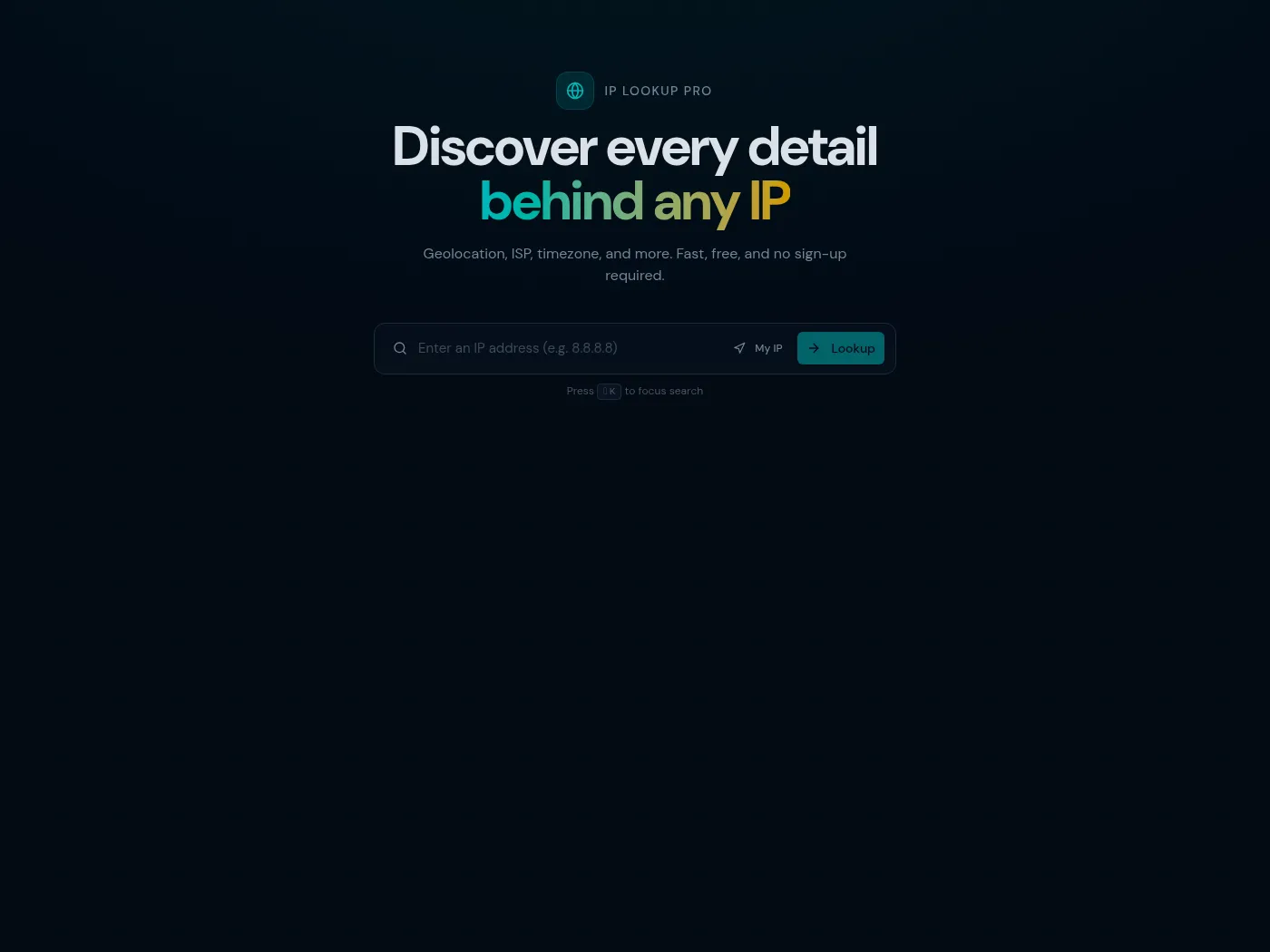 IP Lookup Pro