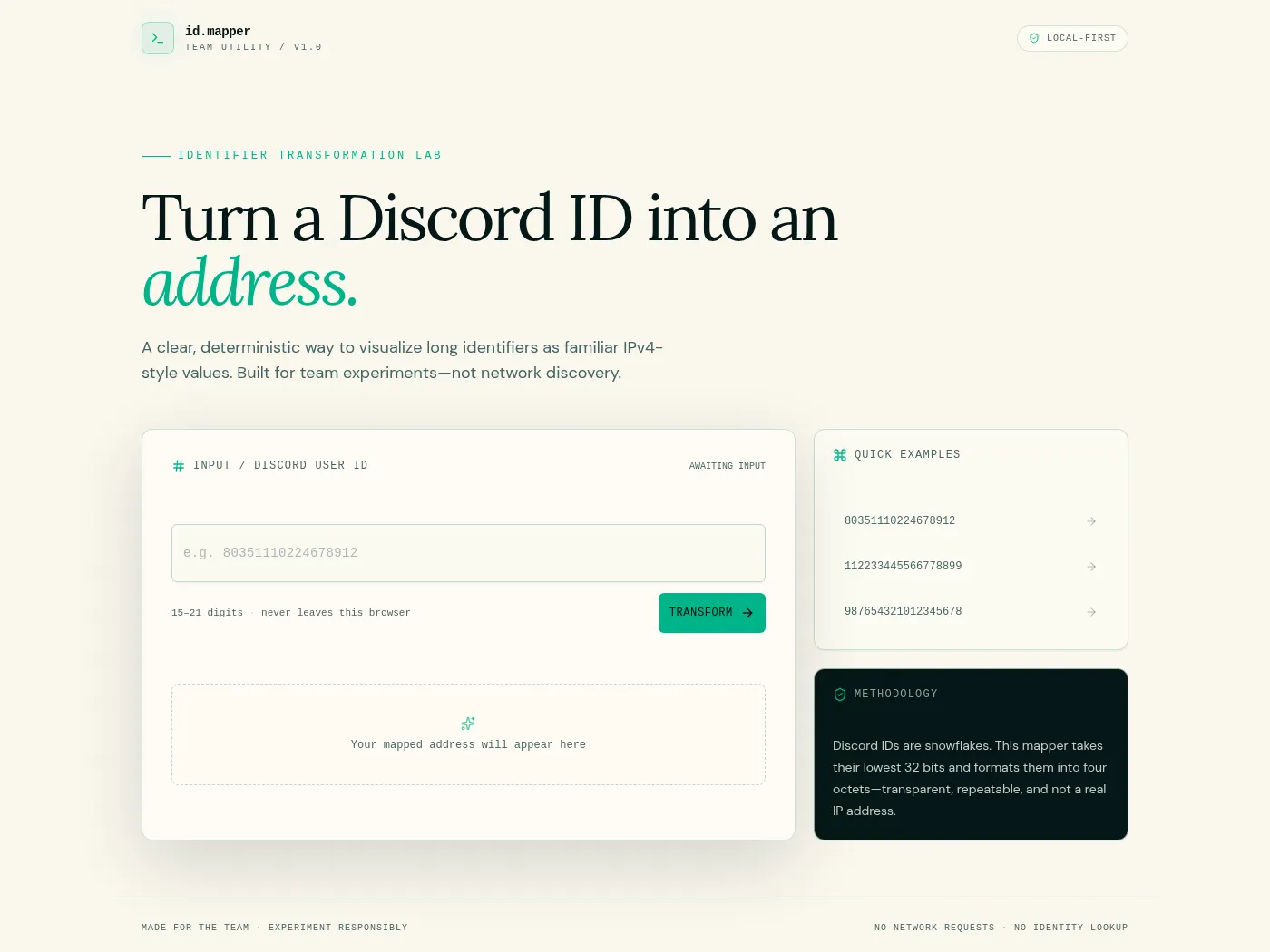 Discord ID Mapper