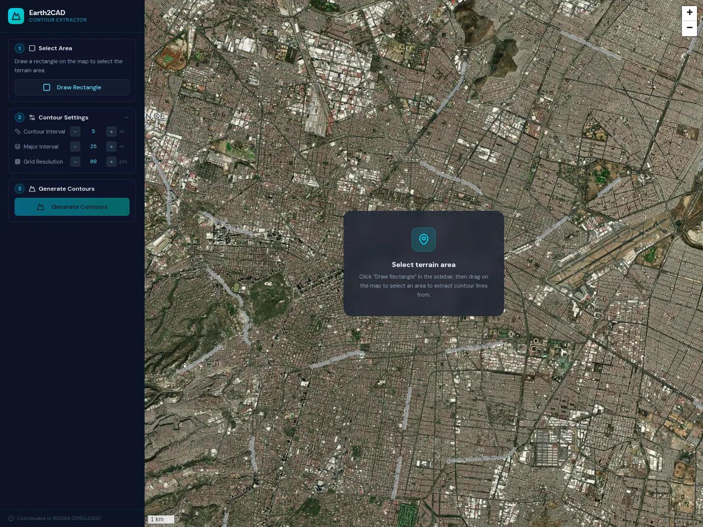 Earth2CAD