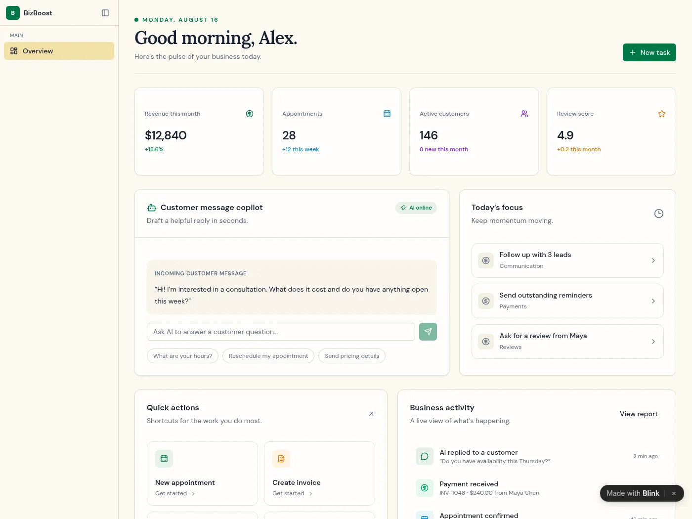 BizBoost AI Suite