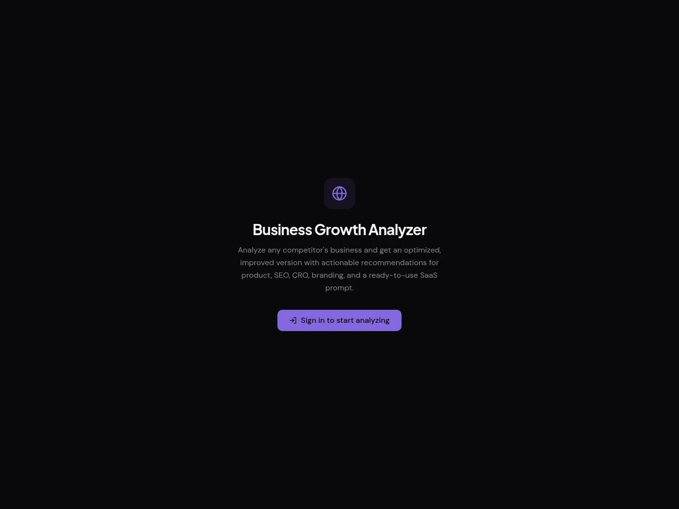Business Growth Analyzer