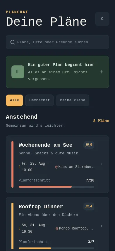 PlanChat Buddy