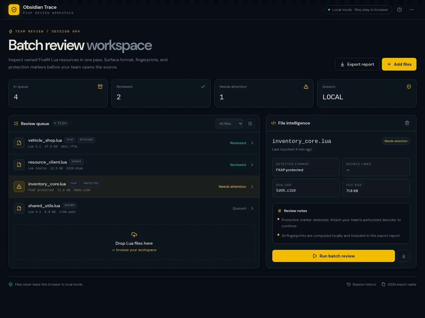 LuaFXAP Decryptor Toolkit