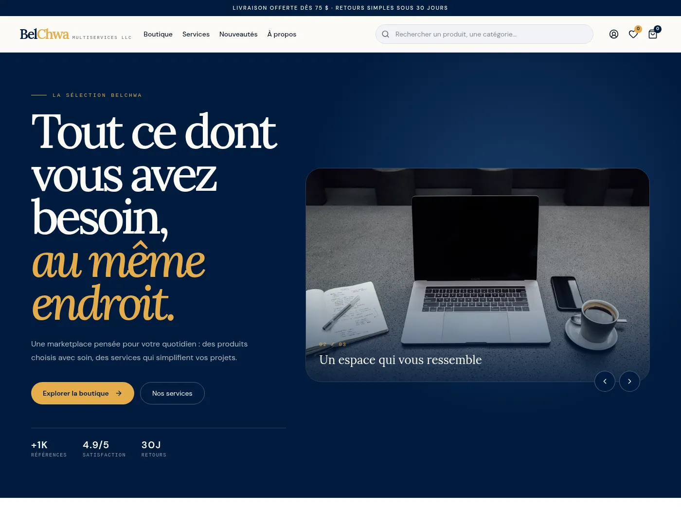 BelChwa E-Commerce Marketplace
