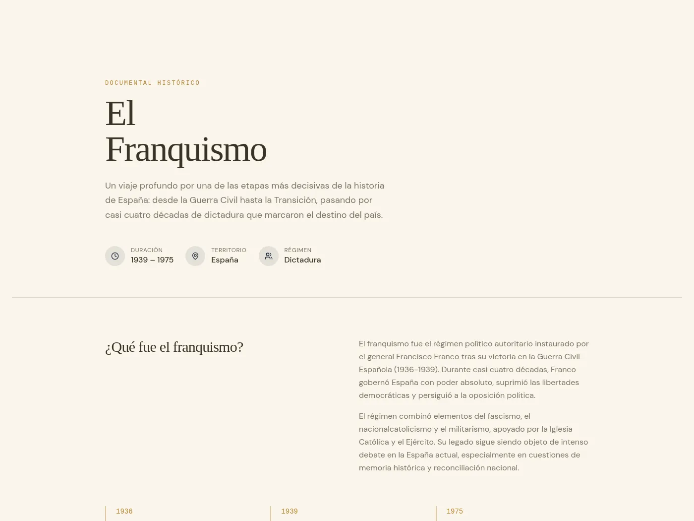 Franquismo Explained
