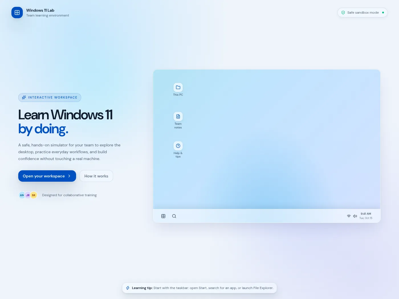 Win11 Web Simulator