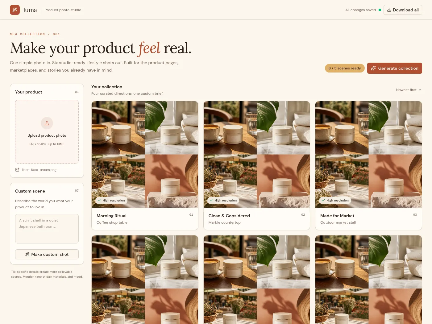 AI Product Photo Studio