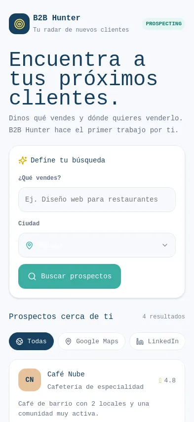 B2B Hunter App