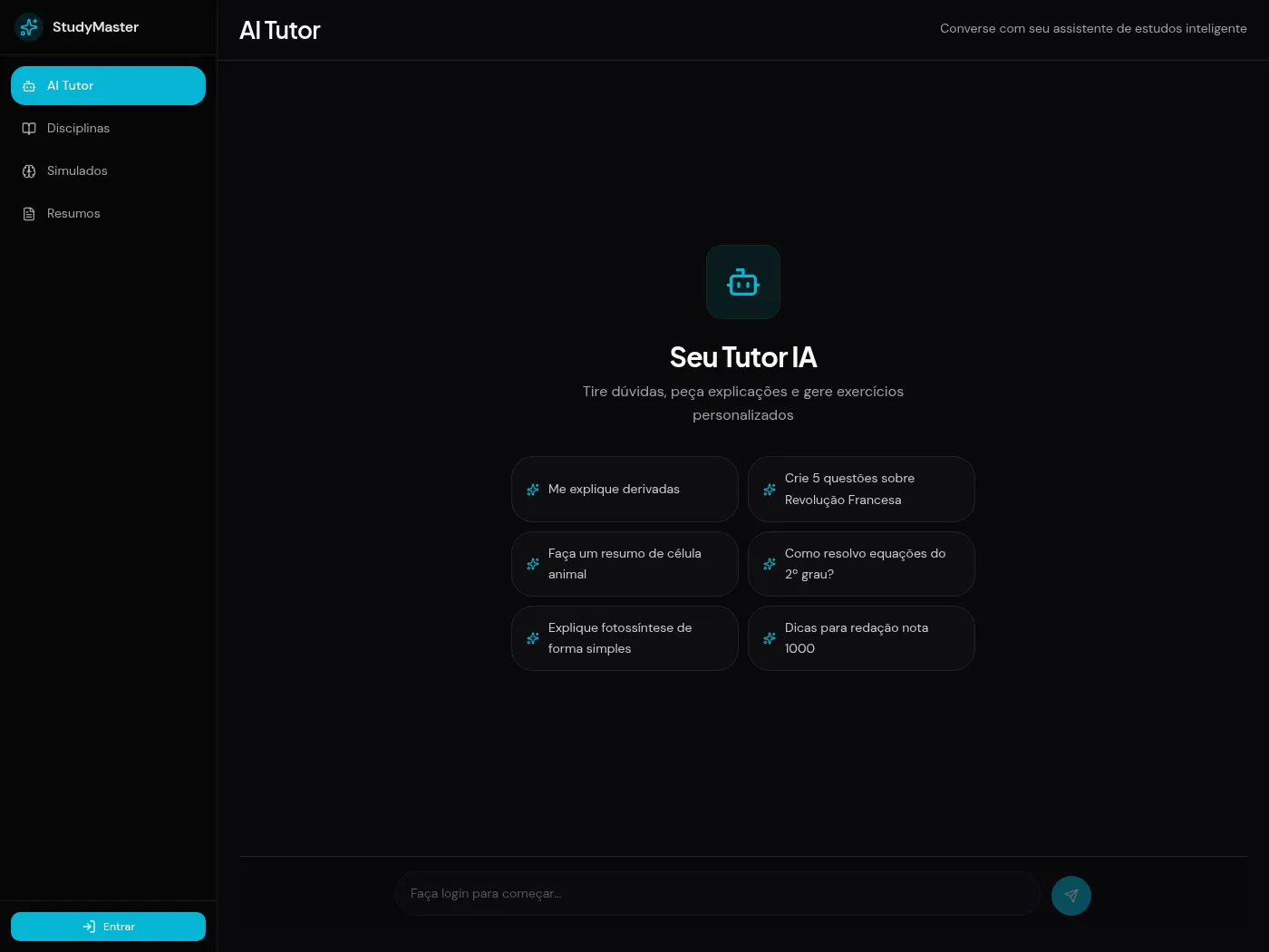 StudyMaster Dashboard