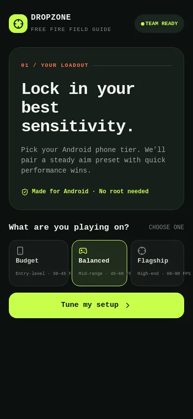 Free Fire Guide Bot
