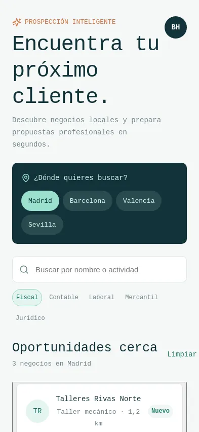 B2B Hunter App