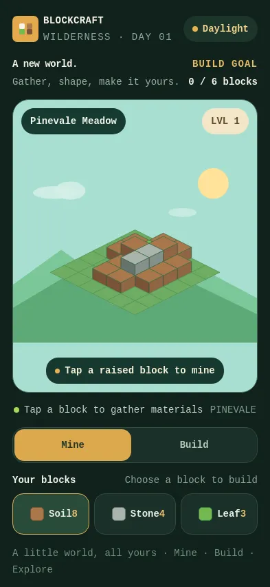 BlockCraft Adventure