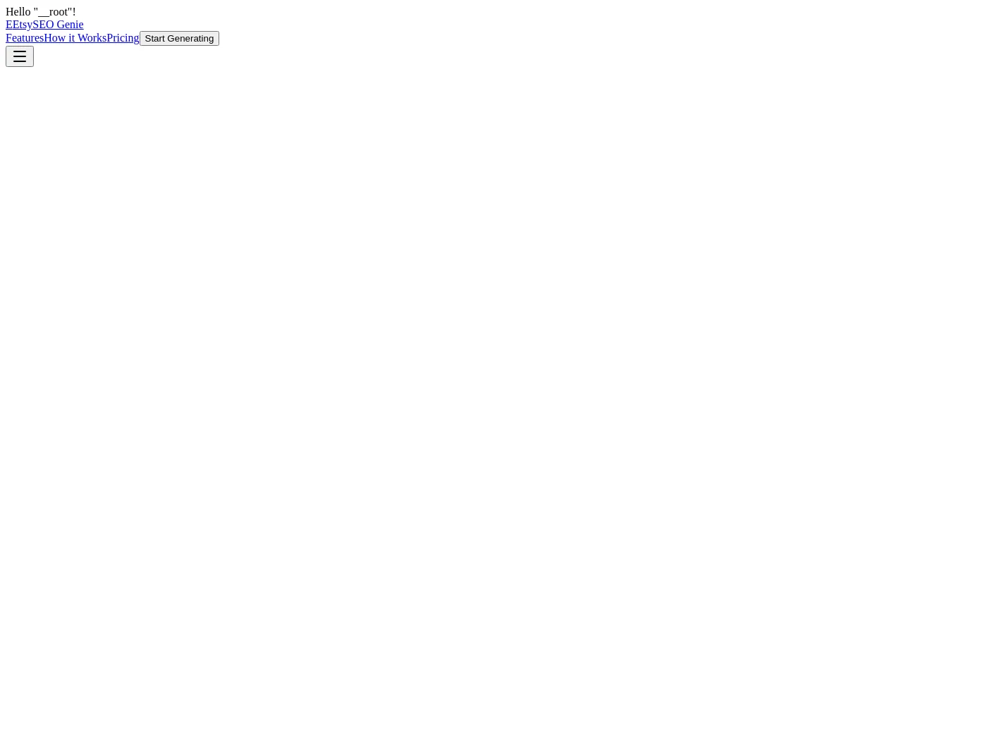 EtsySEO Genie