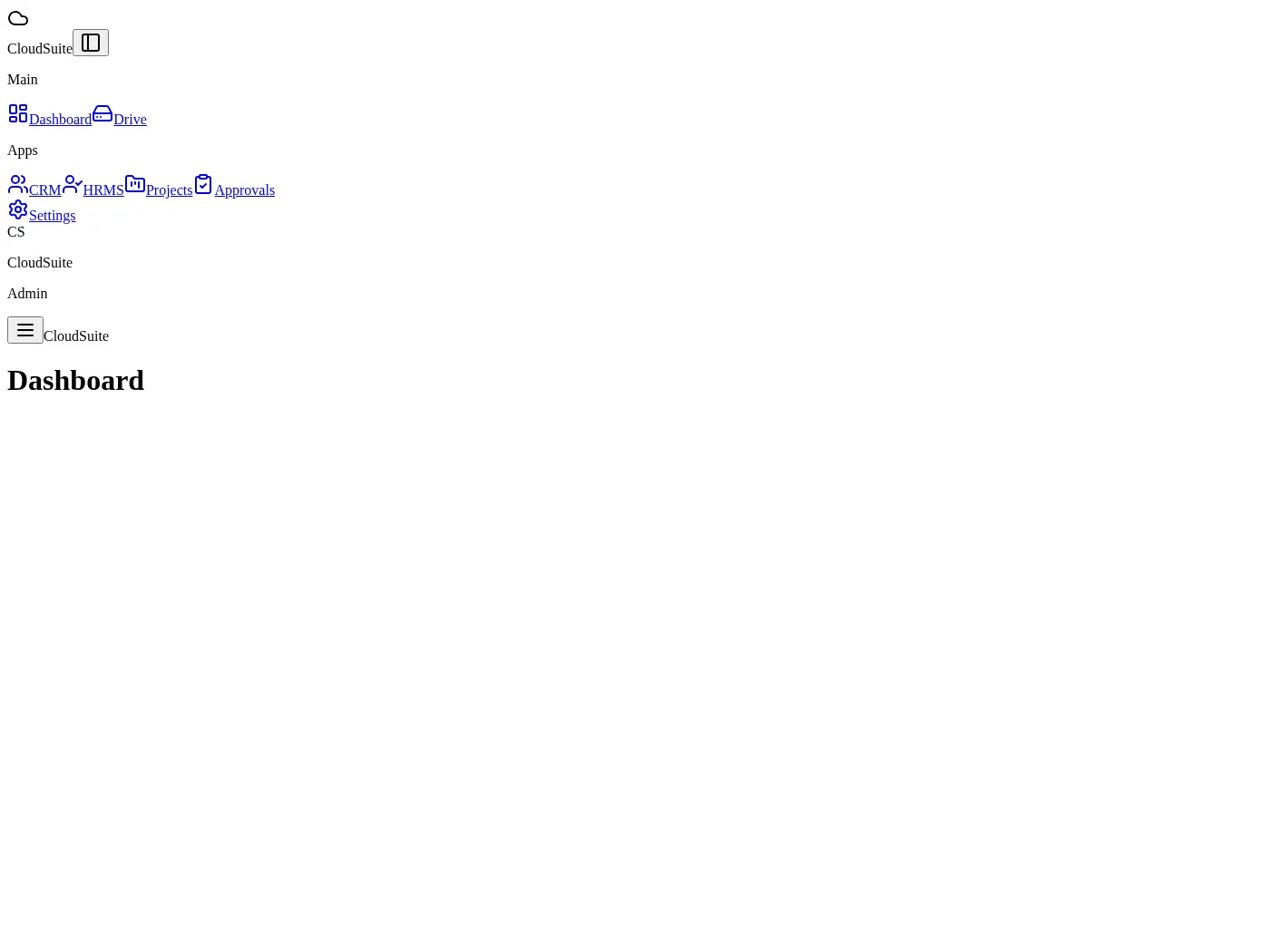 CloudSuite Workspace