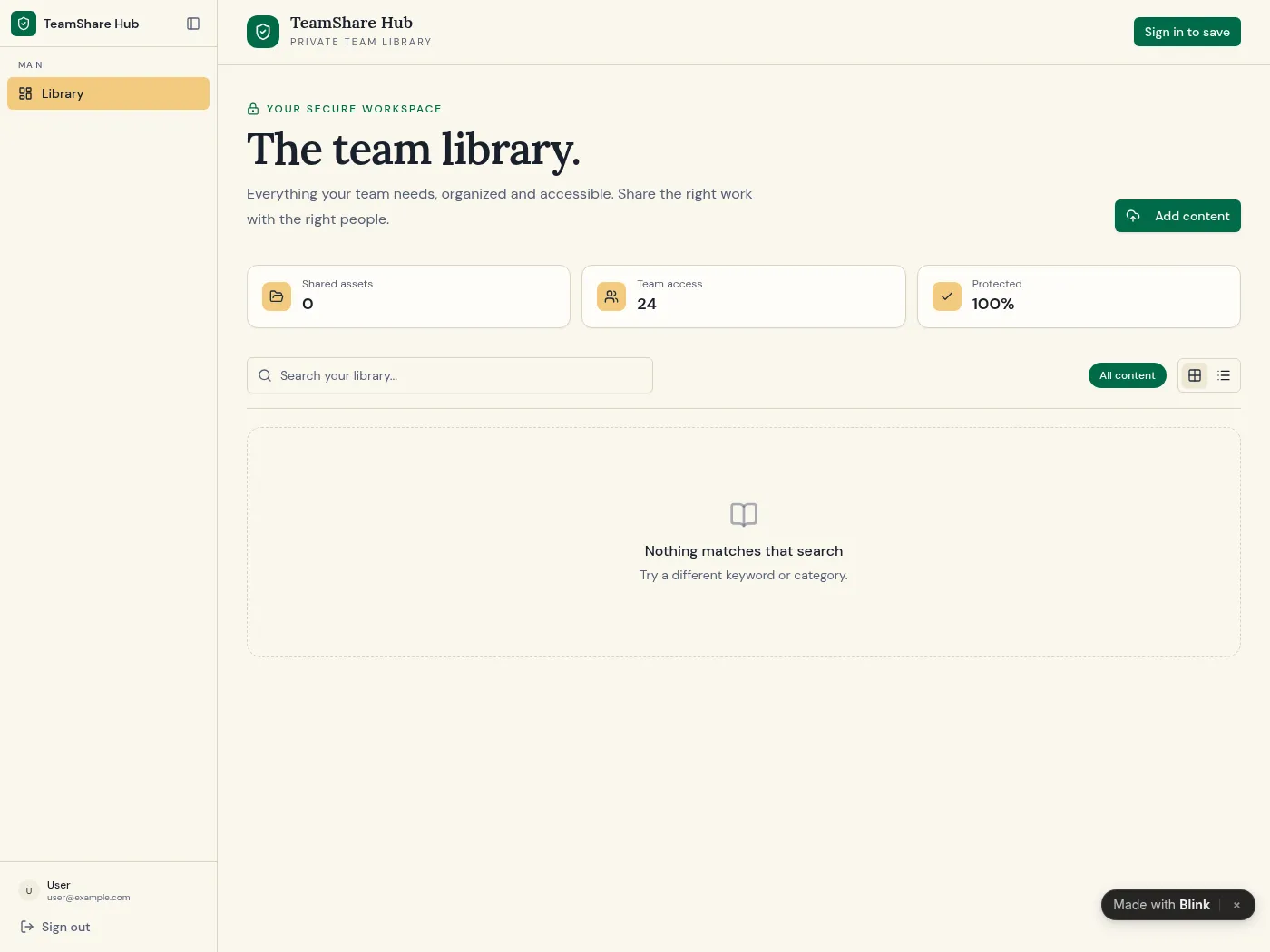 TeamShare Hub