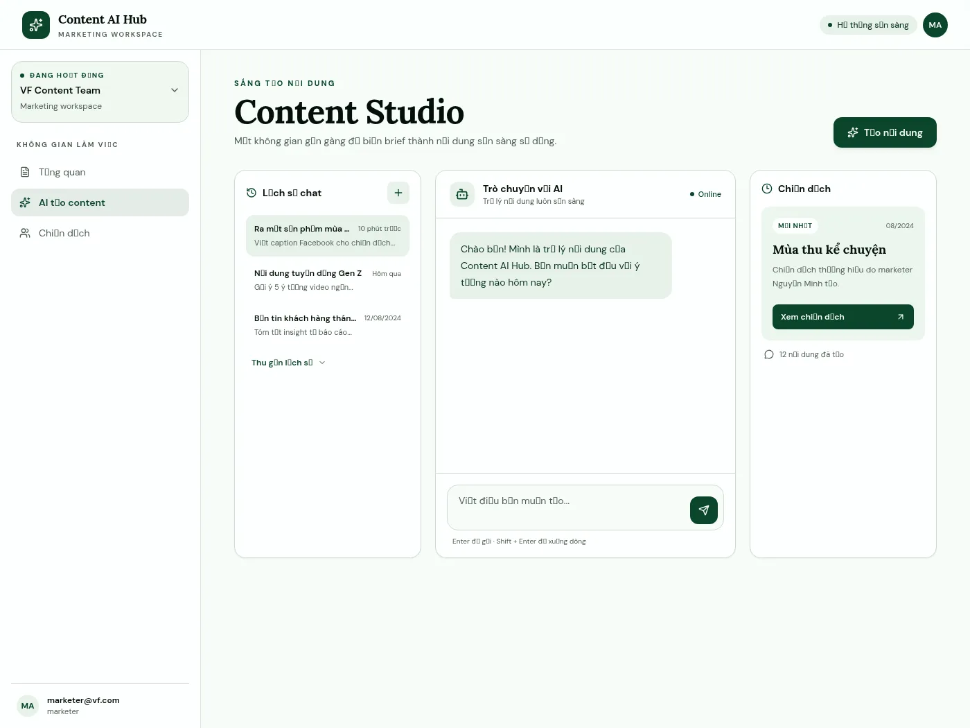 Content AI Hub