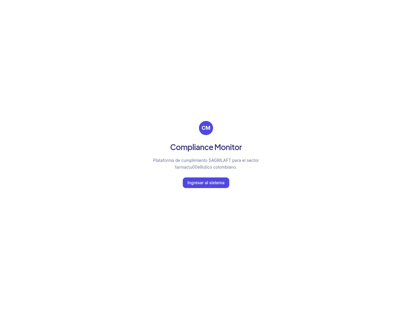 Compliance Monitor SaaS