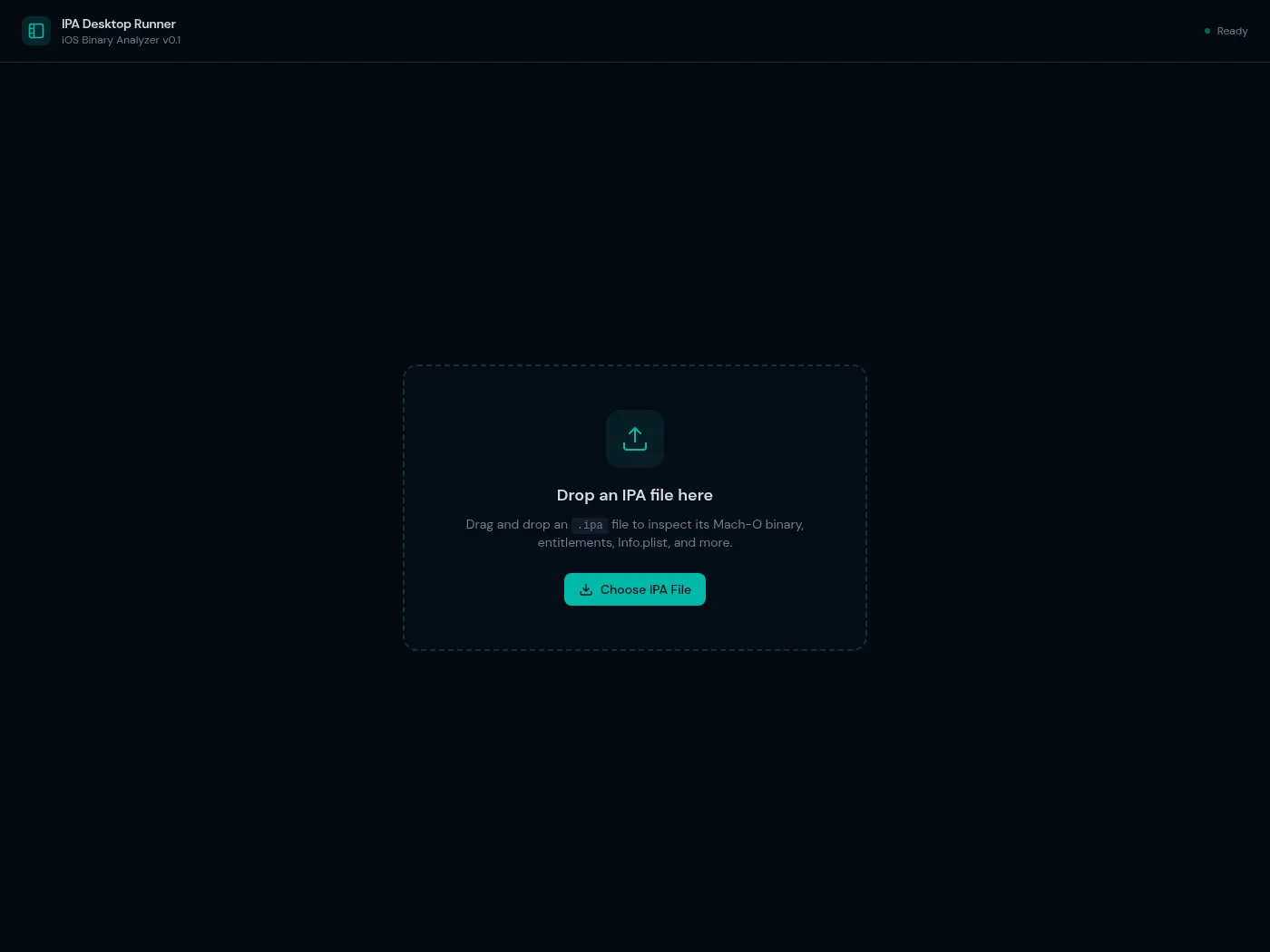 iOS IPA Desktop Runner