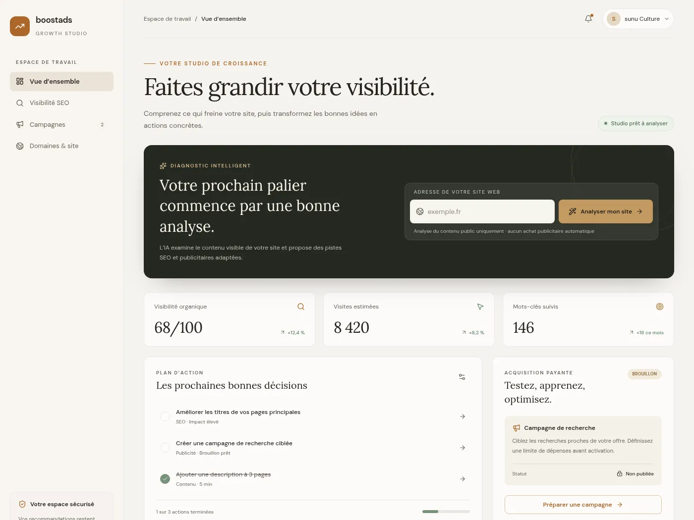 BoostAds Web Suite