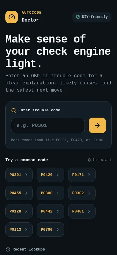 AutoCode Doctor