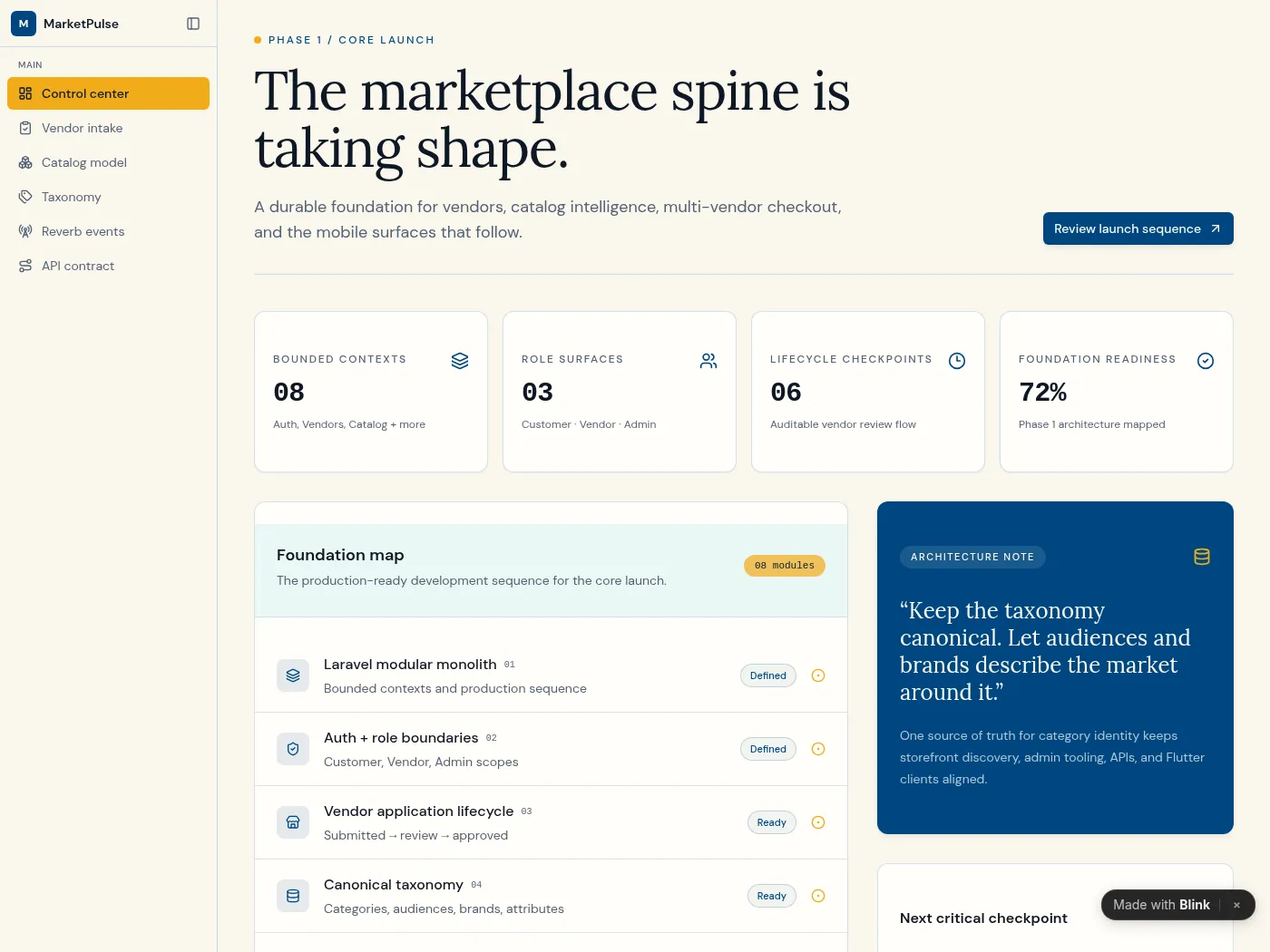 MarketPulse Core Launch