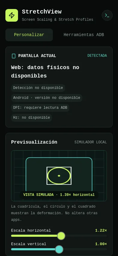 StretchView Screen Customizer