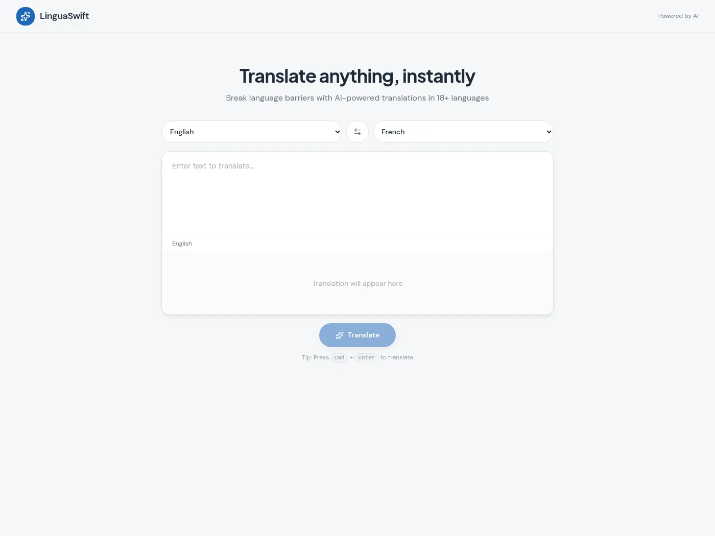 LinguaSwift