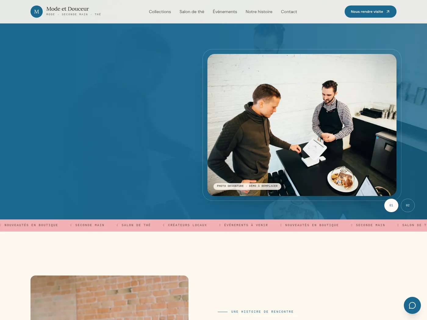 Mode & Douceur Site