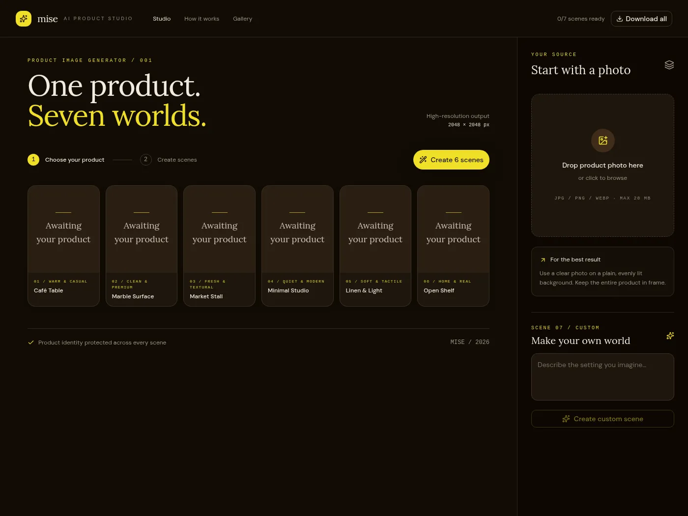 AI Product Photo Studio