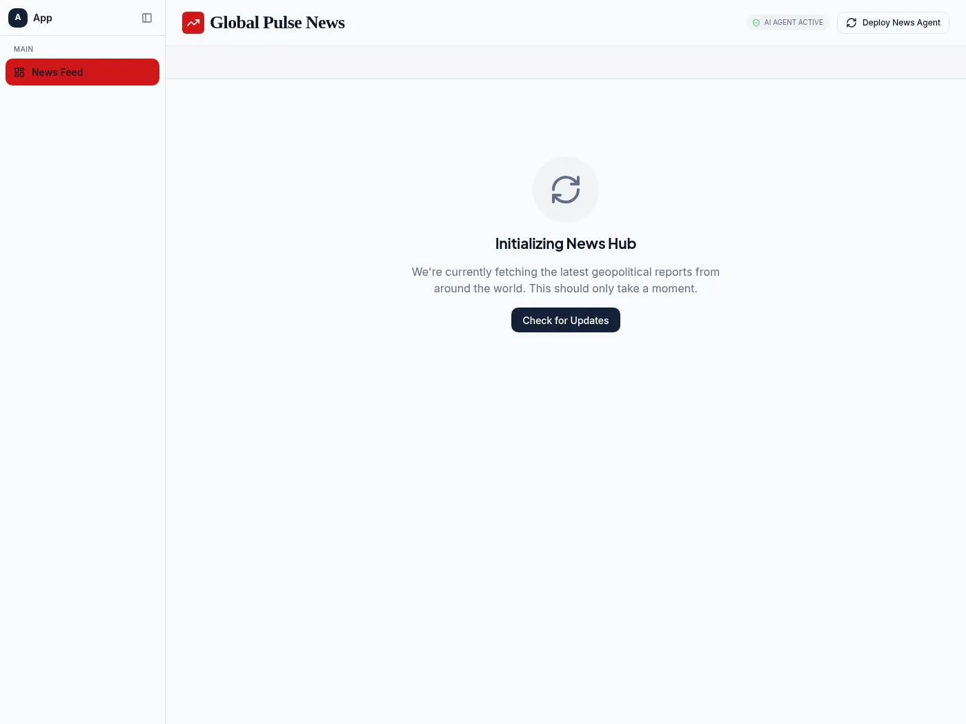 Global Pulse News Portal