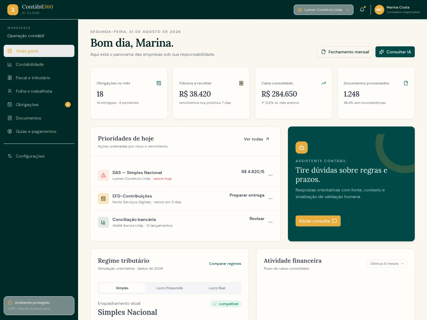 Contábil360 AI Cloud