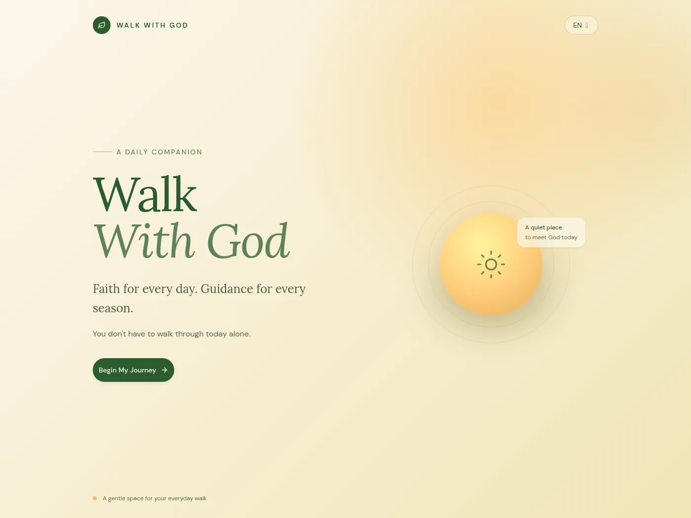 Walk With God