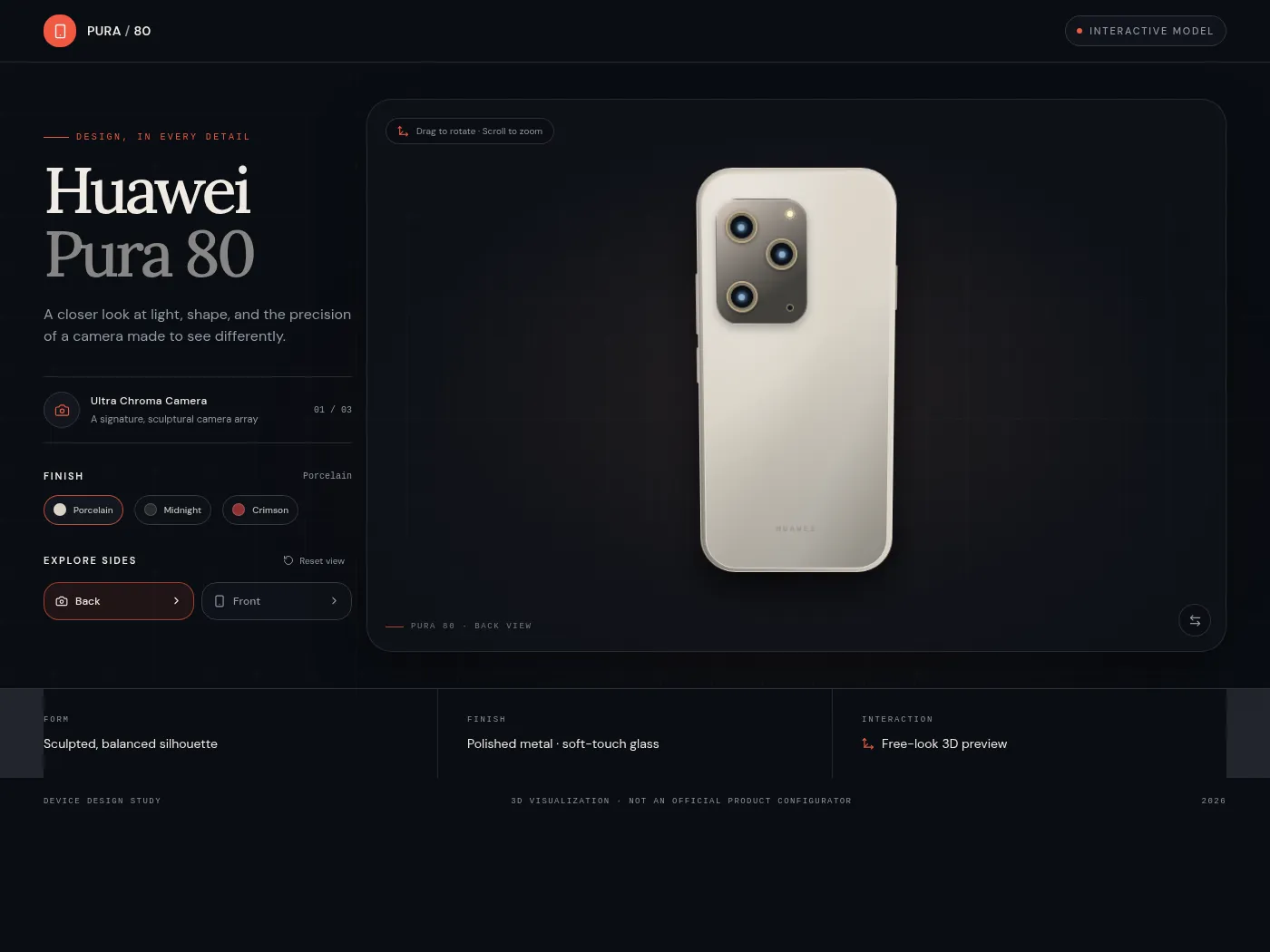 Huawei Pura 80 Model