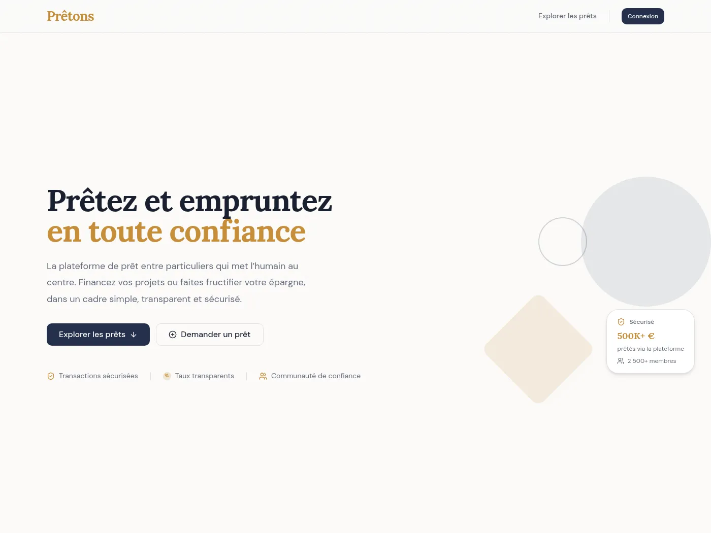 Peer Lending Platform