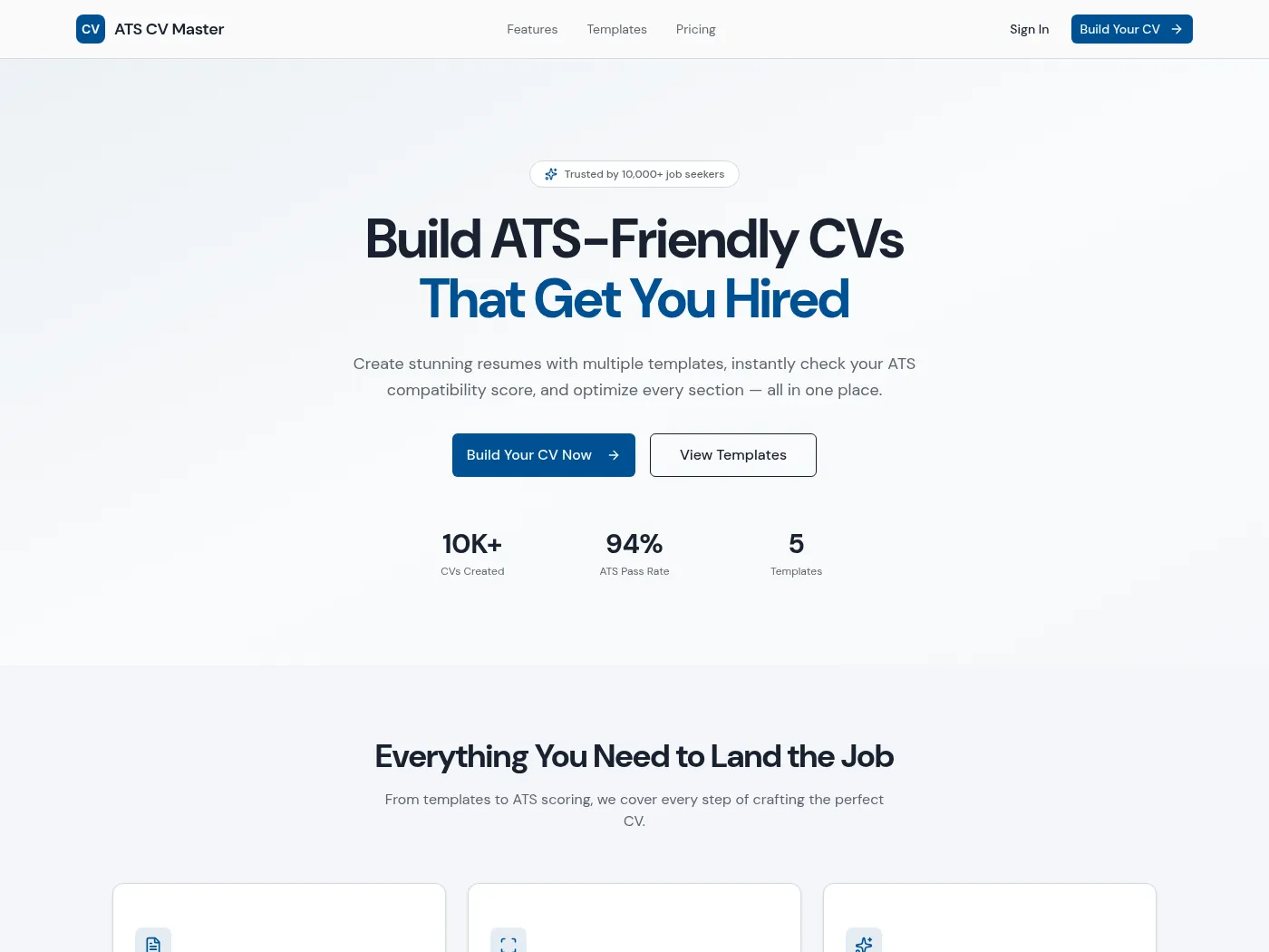 ATS CV Master
