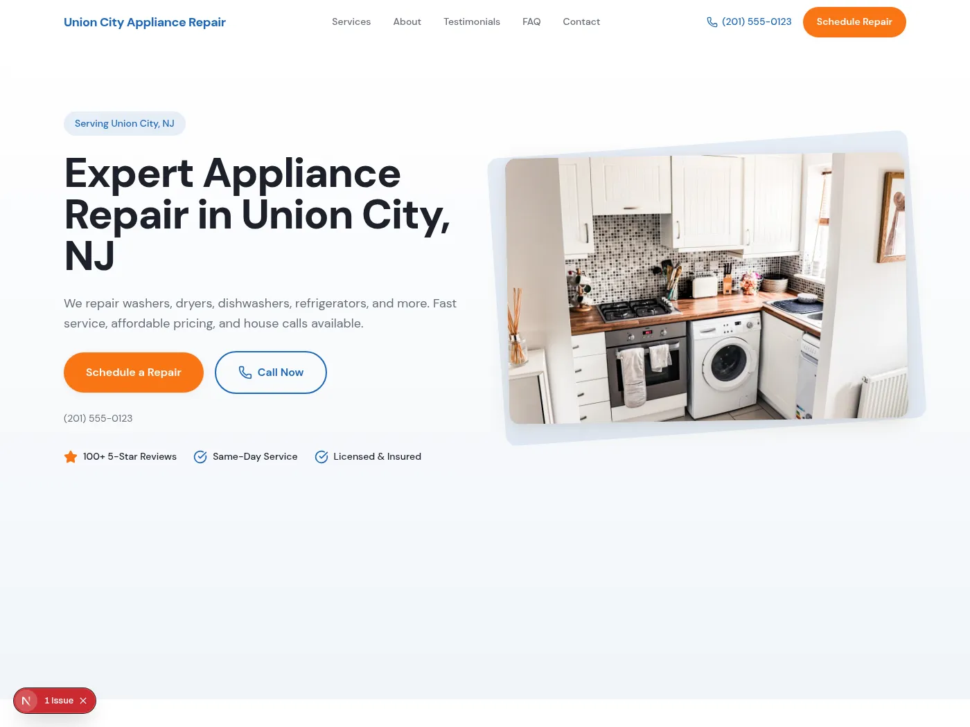 Union City Appliance Site