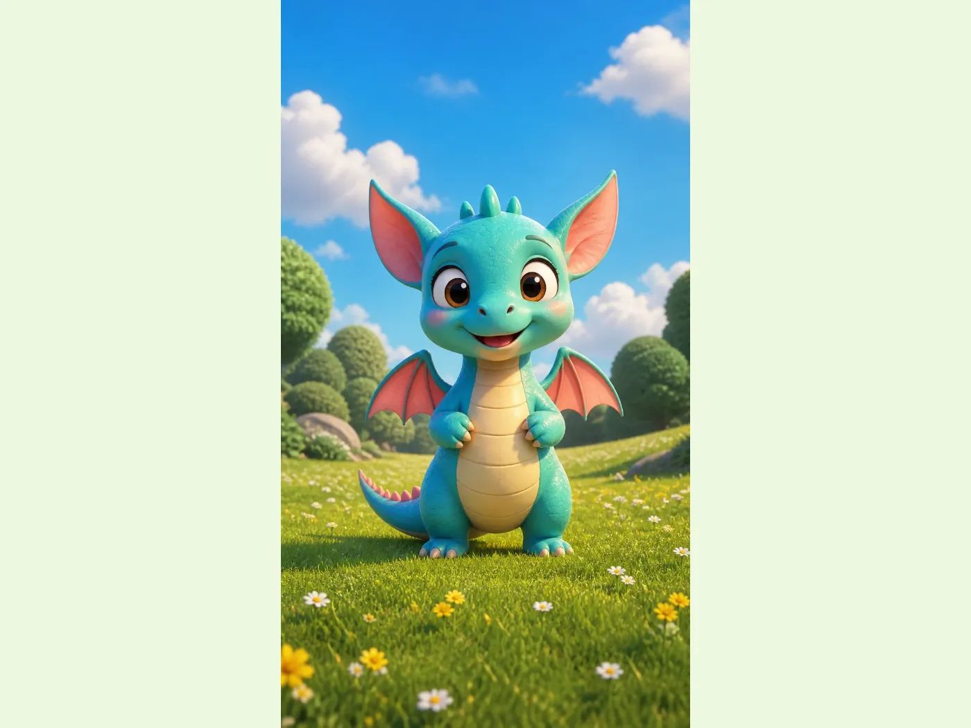 Bubble Dragon Short