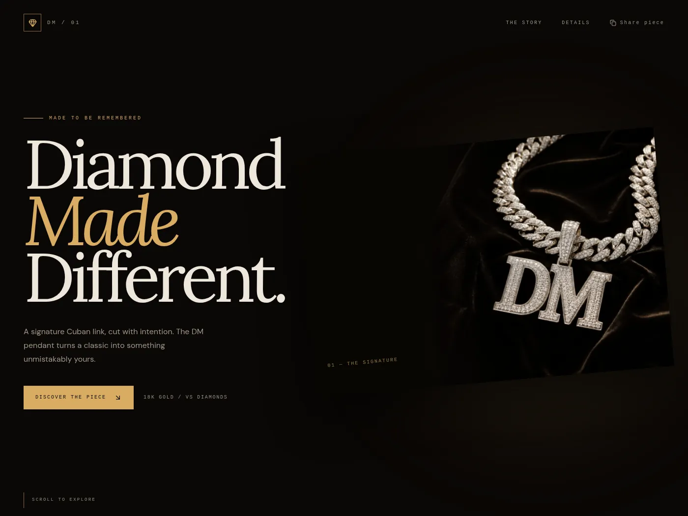 Diamond DM Chain Showcase