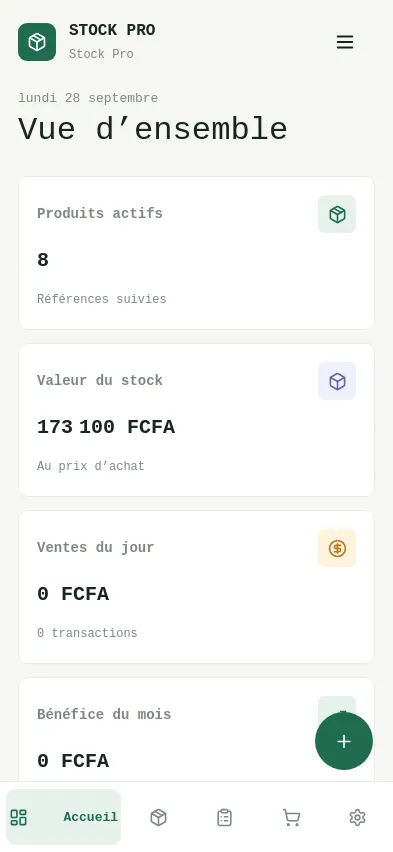 StockPro Manager