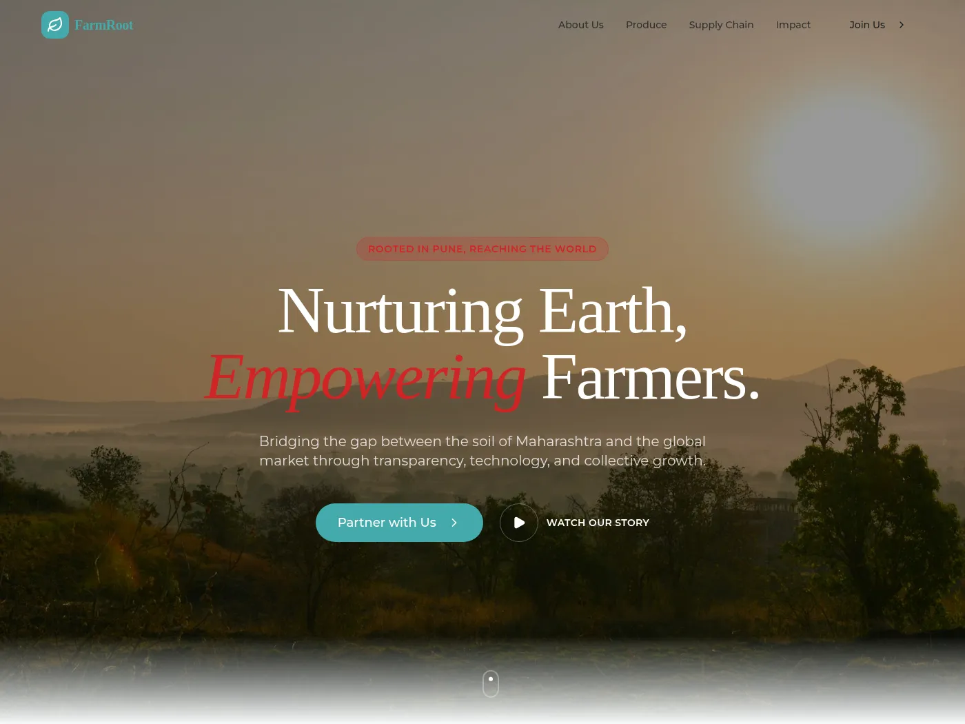 FarmRoot Landing Page (Remix)