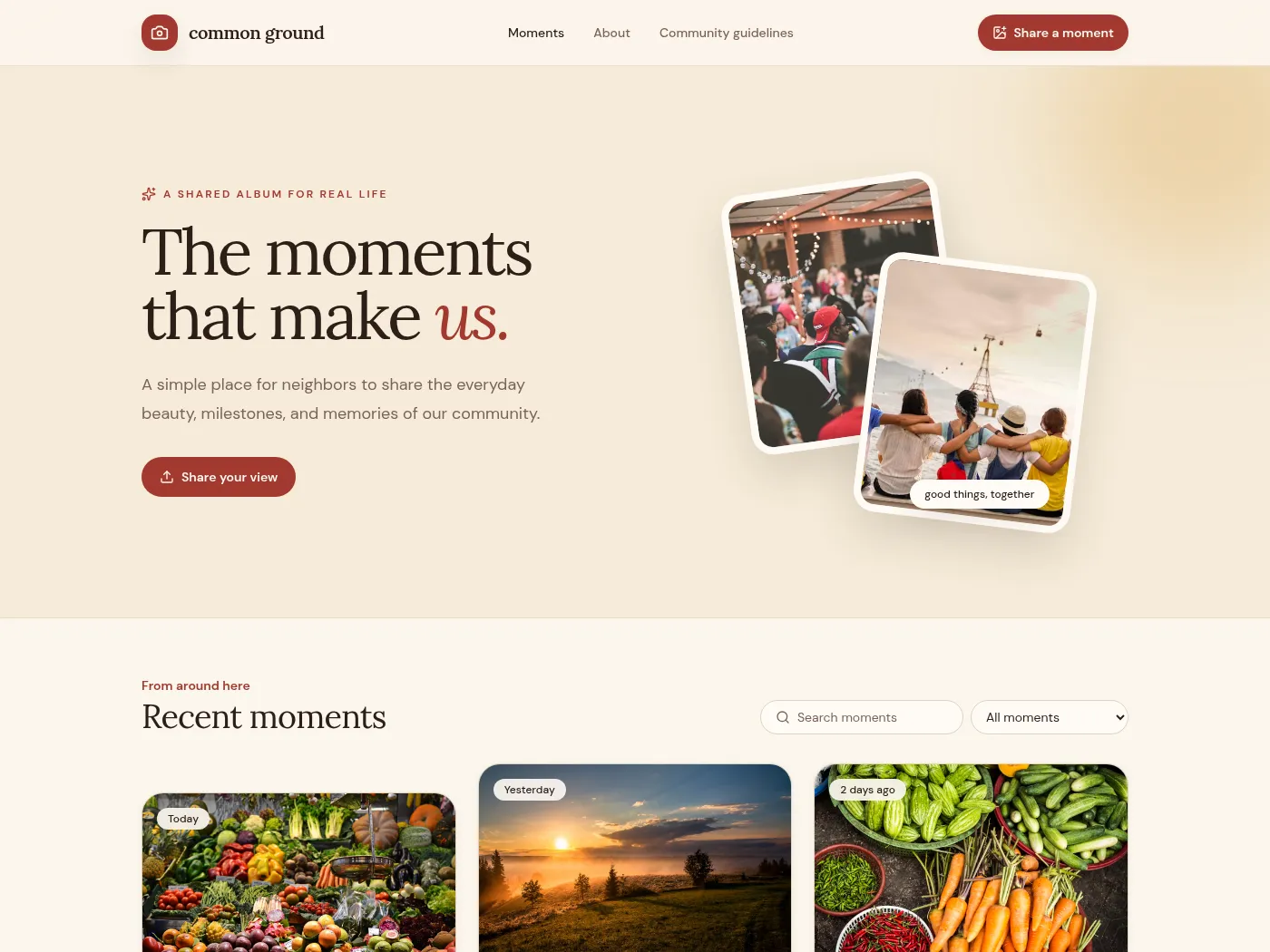 Community PhotoShare