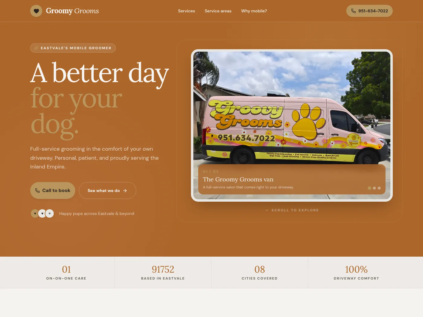 Eastvale Grooming Online