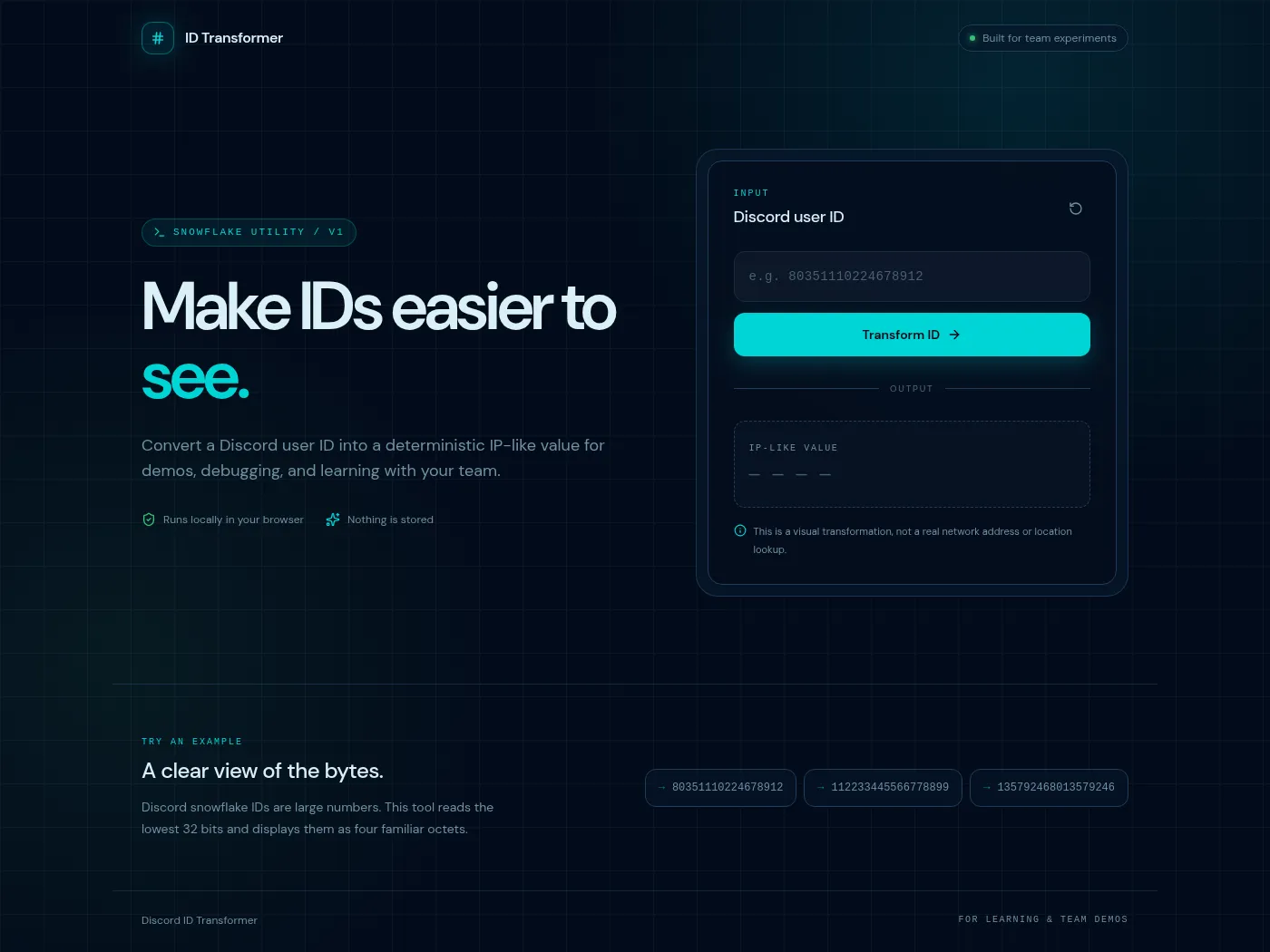 Discord ID Transformer