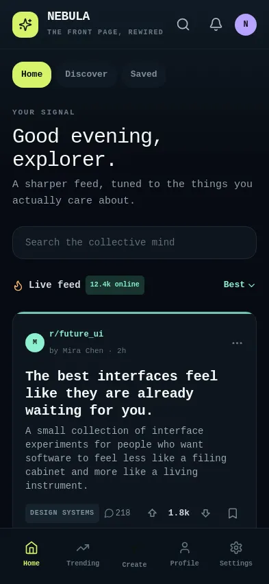 FutureReddit Mobile